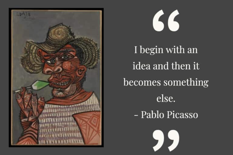 40 Inspiring Quotes From The Artist Pablo Picasso | Anita Louise Art