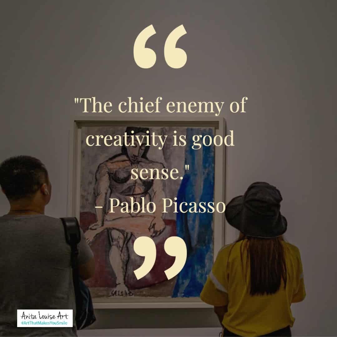 51 Curated Inspiring Quotes About Art | Anita Louise Art