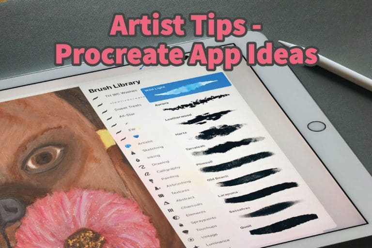 Artist Tips - Procreate Ideas And Suggested Uses For The App | Anita ...