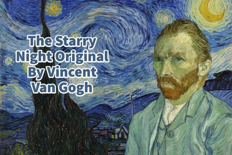 The Starry Night Original By Vincent Van Gogh | Anita Louise Art