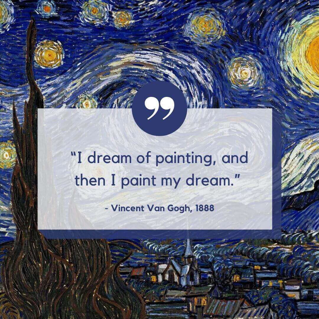 The Art Of Living: 40 Inspirational Quotes By Vincent Van Gogh | Anita ...