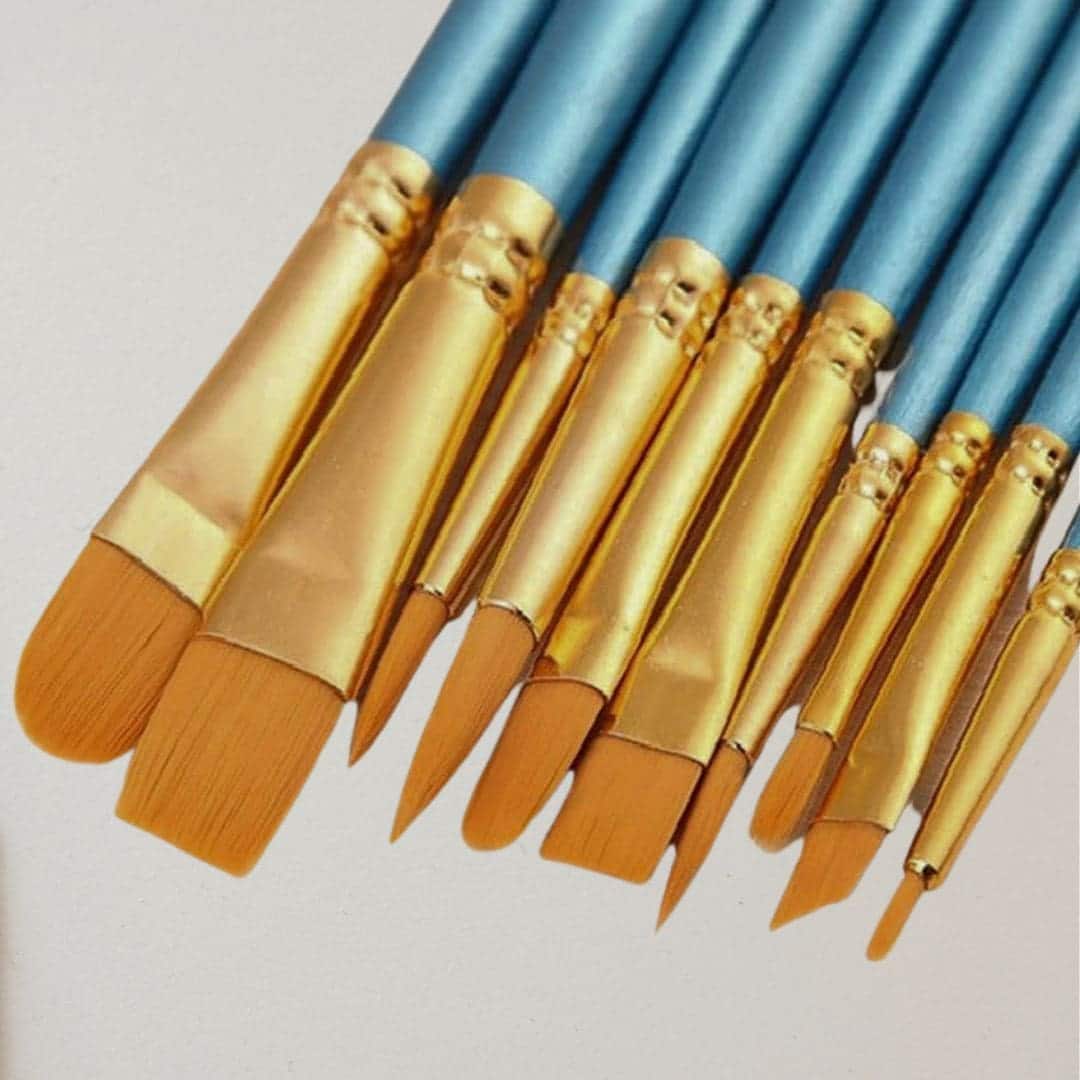 What Are The Different Parts And Shapes Of A Paint Brush? | Anita ...