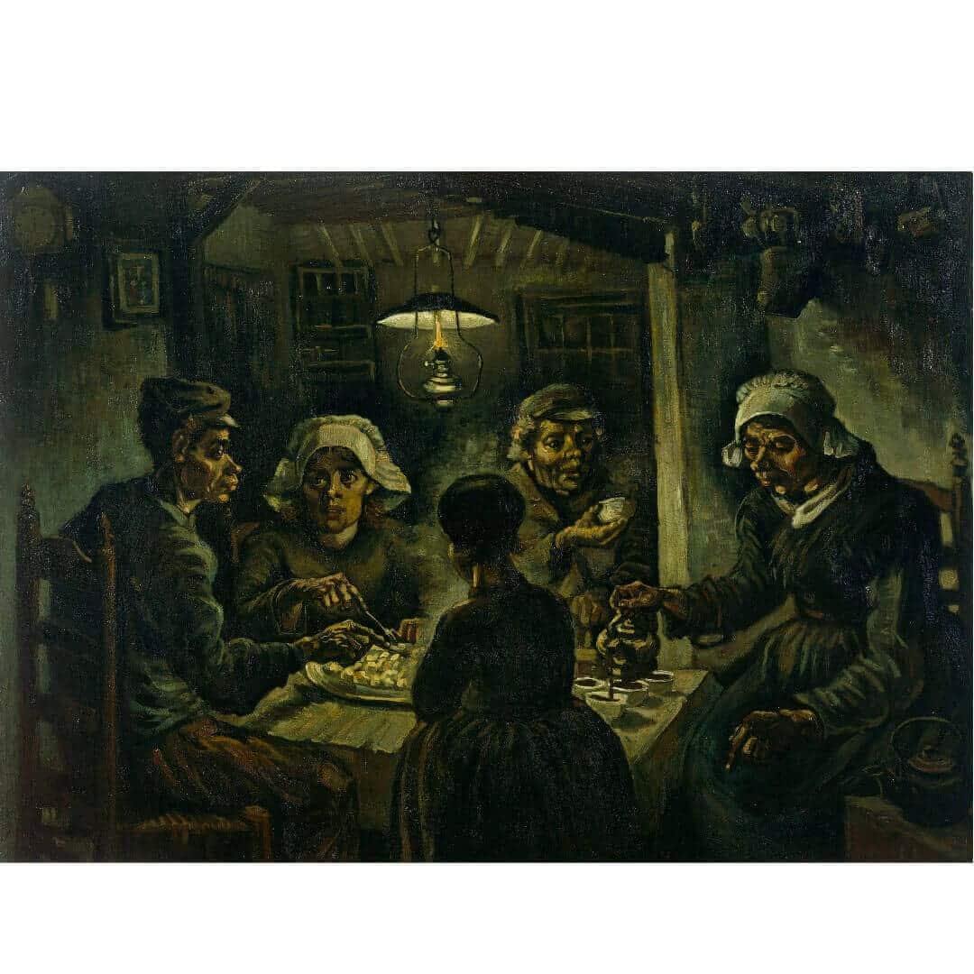 Unearthing The Meaning: Potato Eaters By Van Gogh | Anita Louise Art