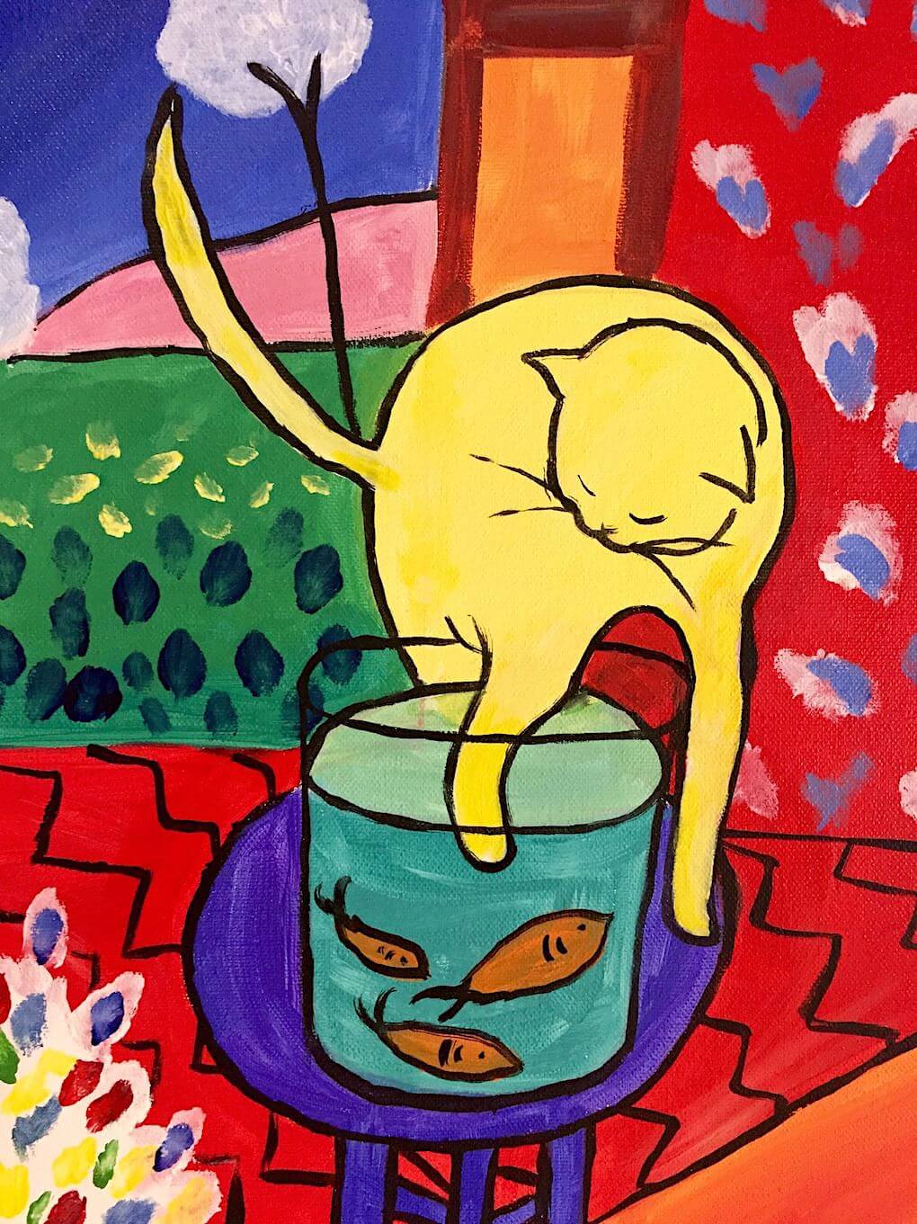 The Cat And Red Fishes, Le Chat Aux Poissons Rouges: Matisse's ...