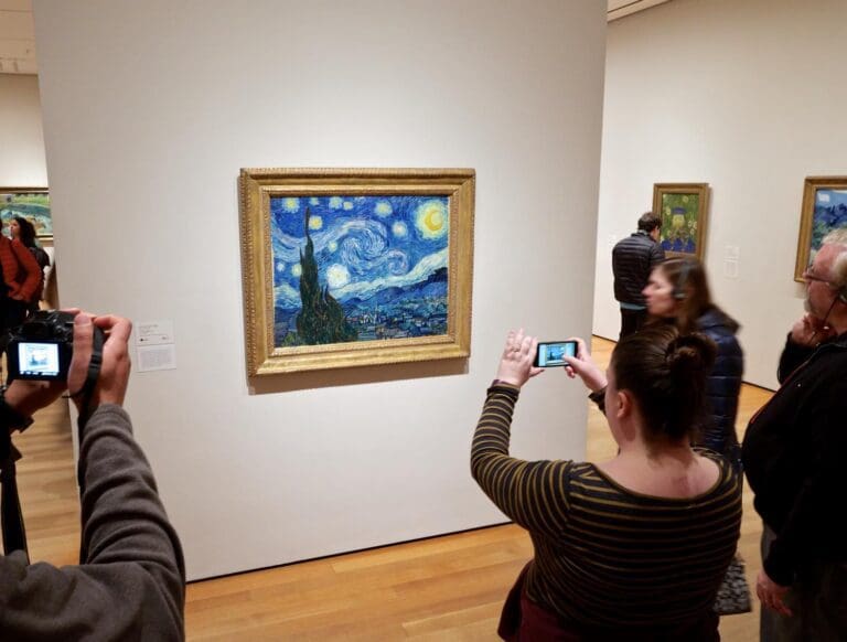 The Starry Night Sky - Iconic Vincent Van Gogh Painting | Anita Louise Art