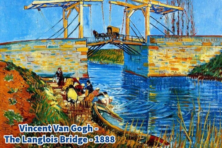 Vincent Van Gogh - The Langlois Bridge - 1888 | Anita Louise Art