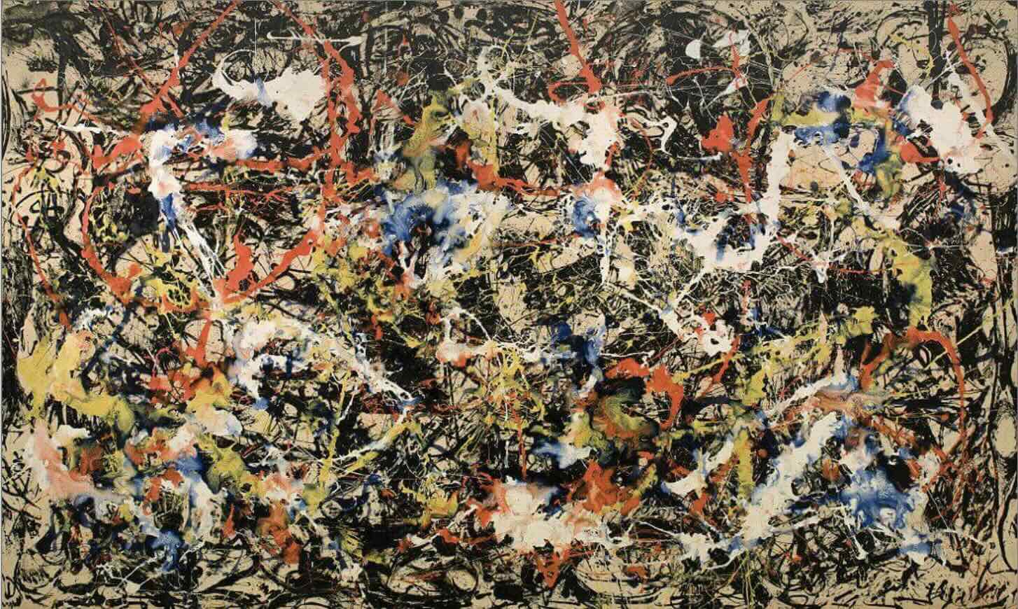 Jackson Pollock Convergence, 1952 - A Political Statement | Anita ...