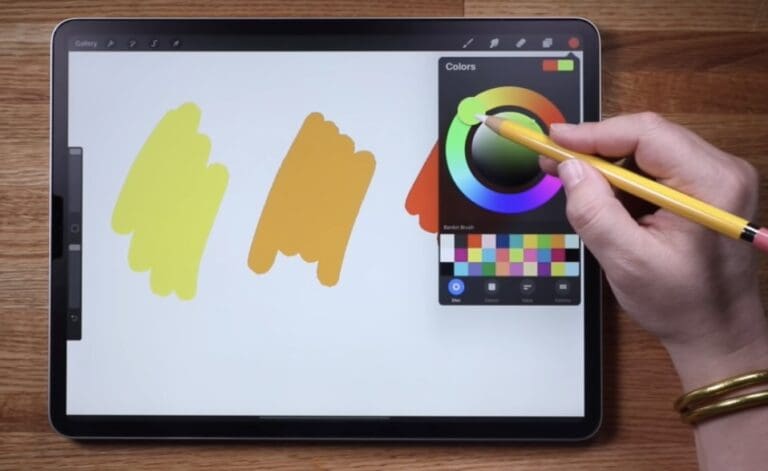 Where Is The Color Picker? Procreate's Color Tools Explained | Anita ...