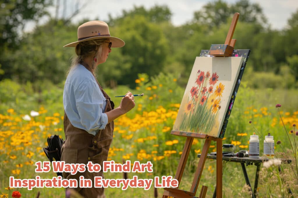 15 Ways To Find Art Inspiration In Everyday Life | Anita Louise Art